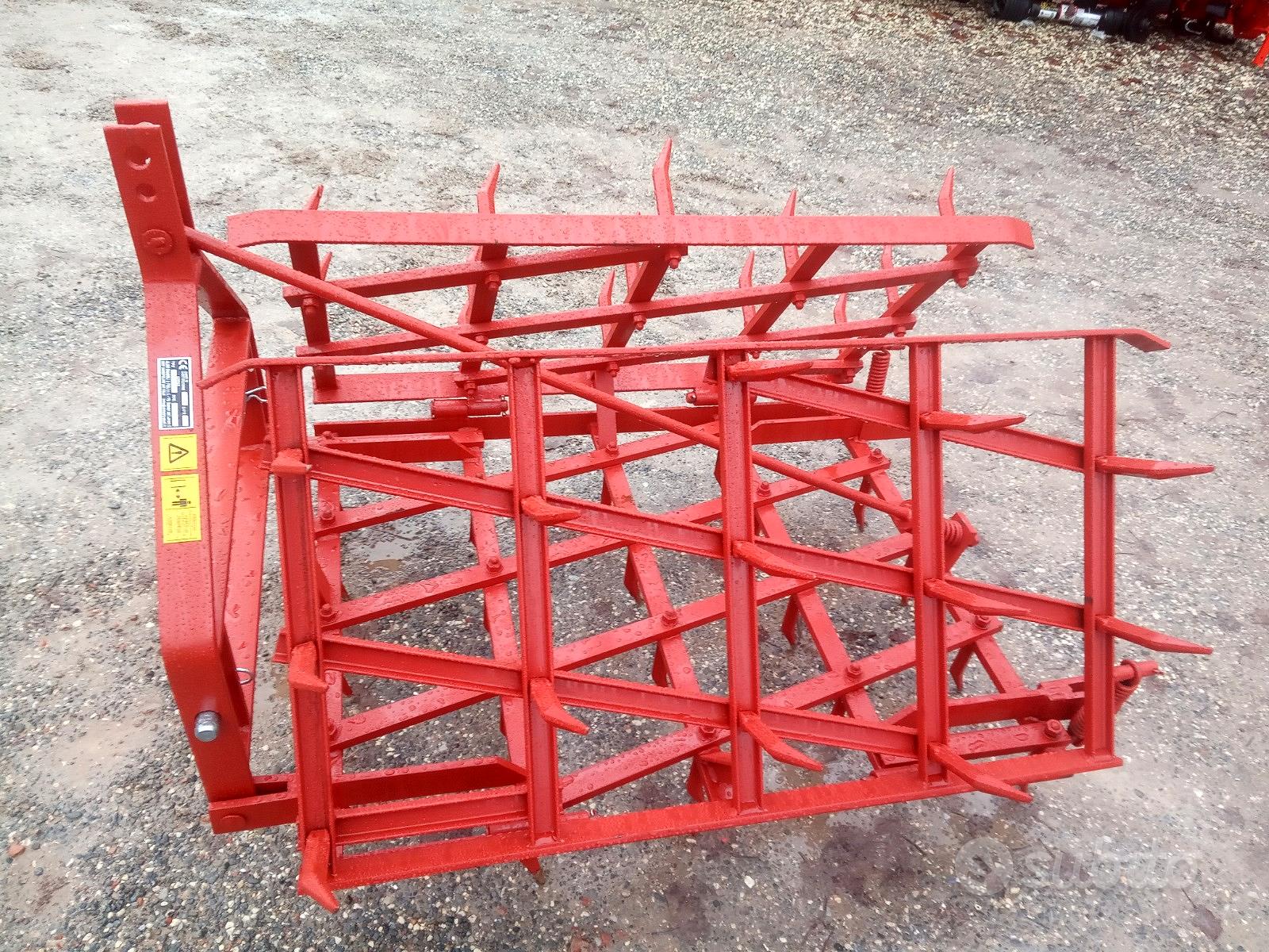 Erpice a denti fissi 225 cm -NUOVO - Trattori Pellegrini