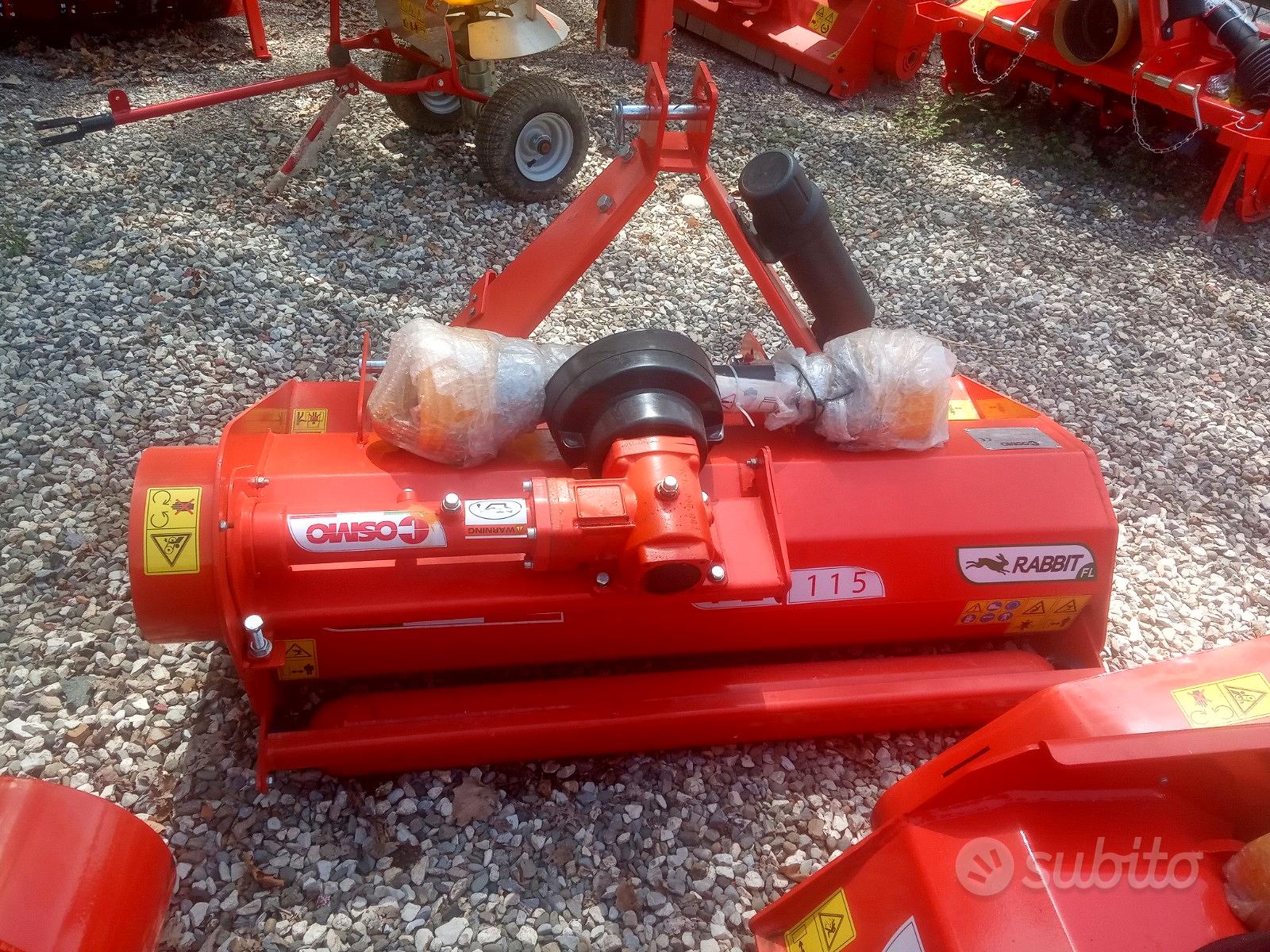 Trincia COSMO RABBIT FL 115cm -NUOVO - Trattori Pellegrini