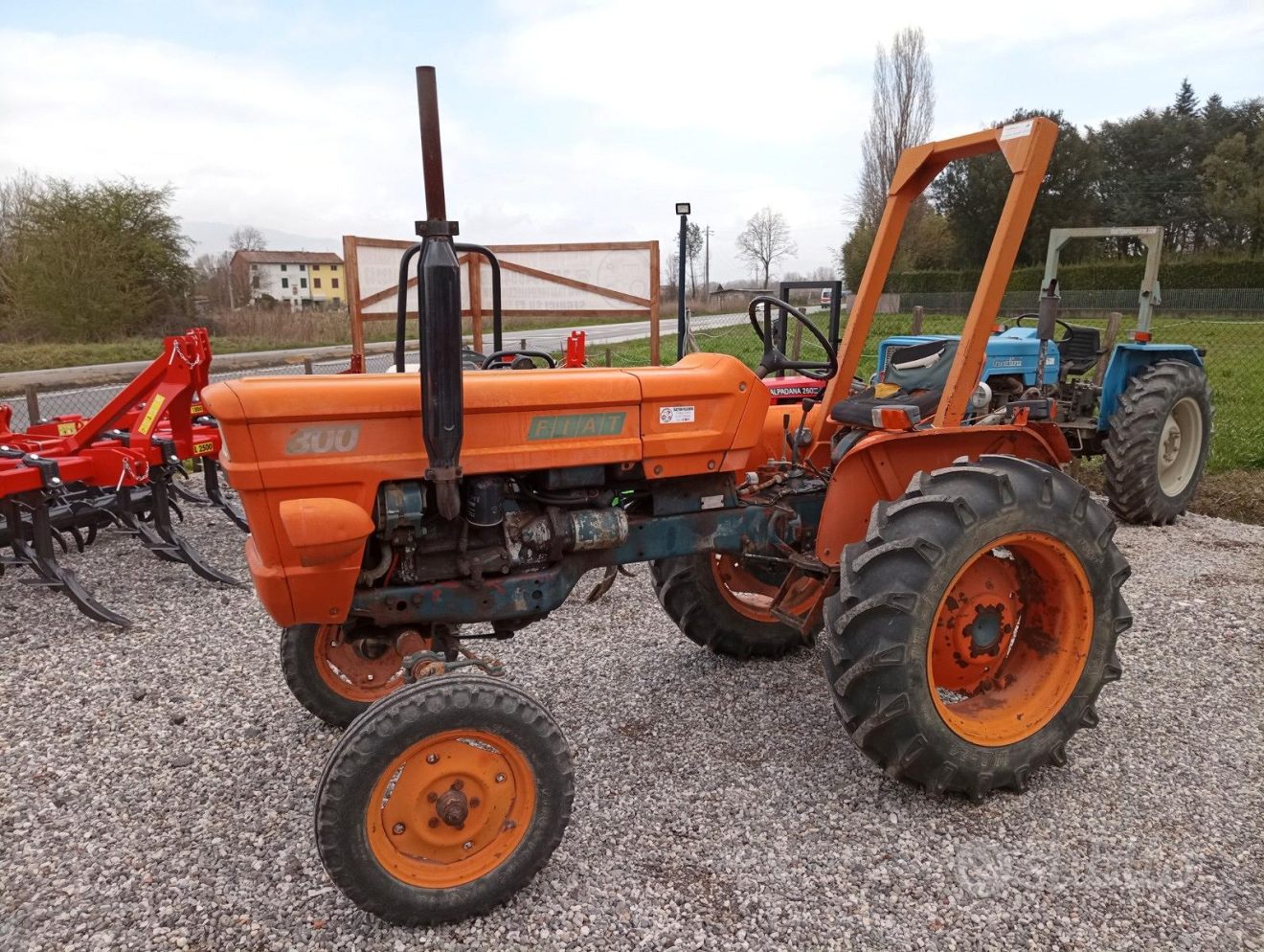 Trattore FIAT 300 R - Trattori Pellegrini