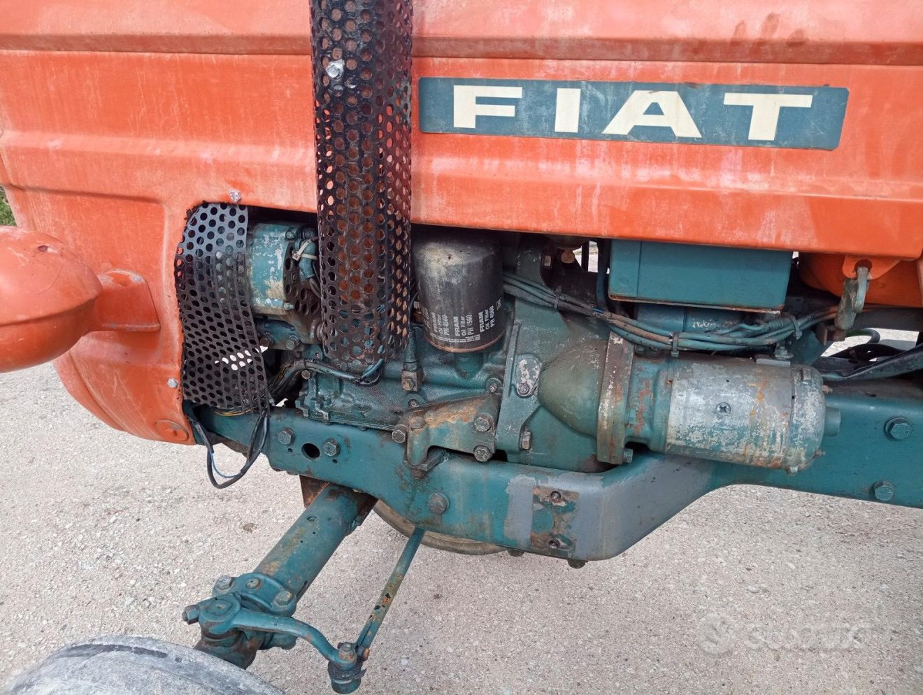 Trattore FIAT 250 R - Trattori Pellegrini