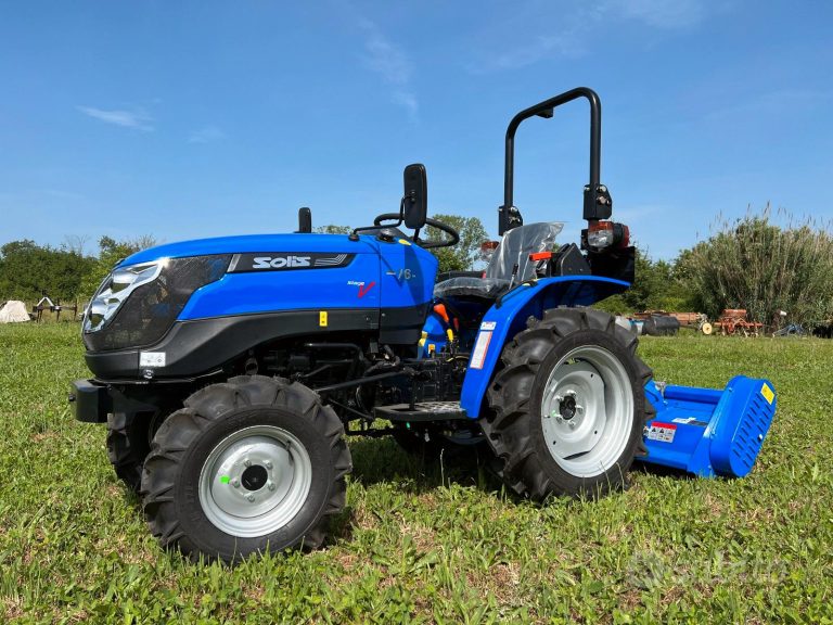 Trattore SOLIS con Trincia -NUOVO - Trattori Pellegrini