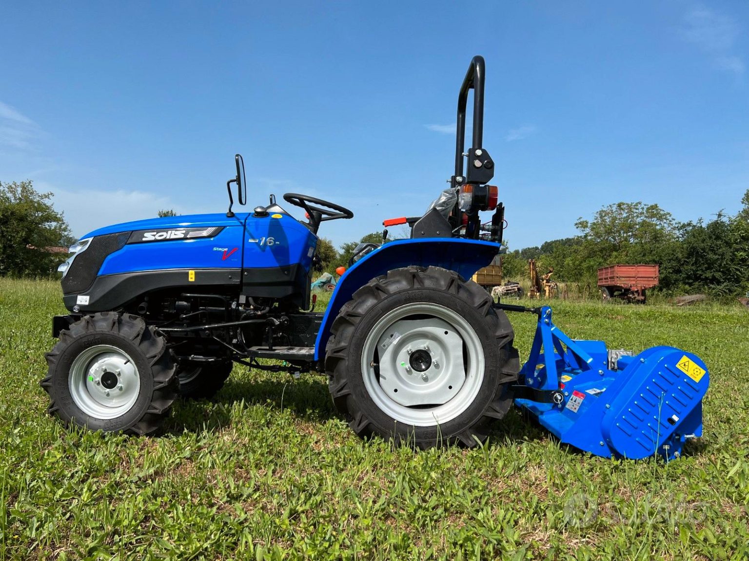 Trattore SOLIS con Trincia -NUOVO - Trattori Pellegrini