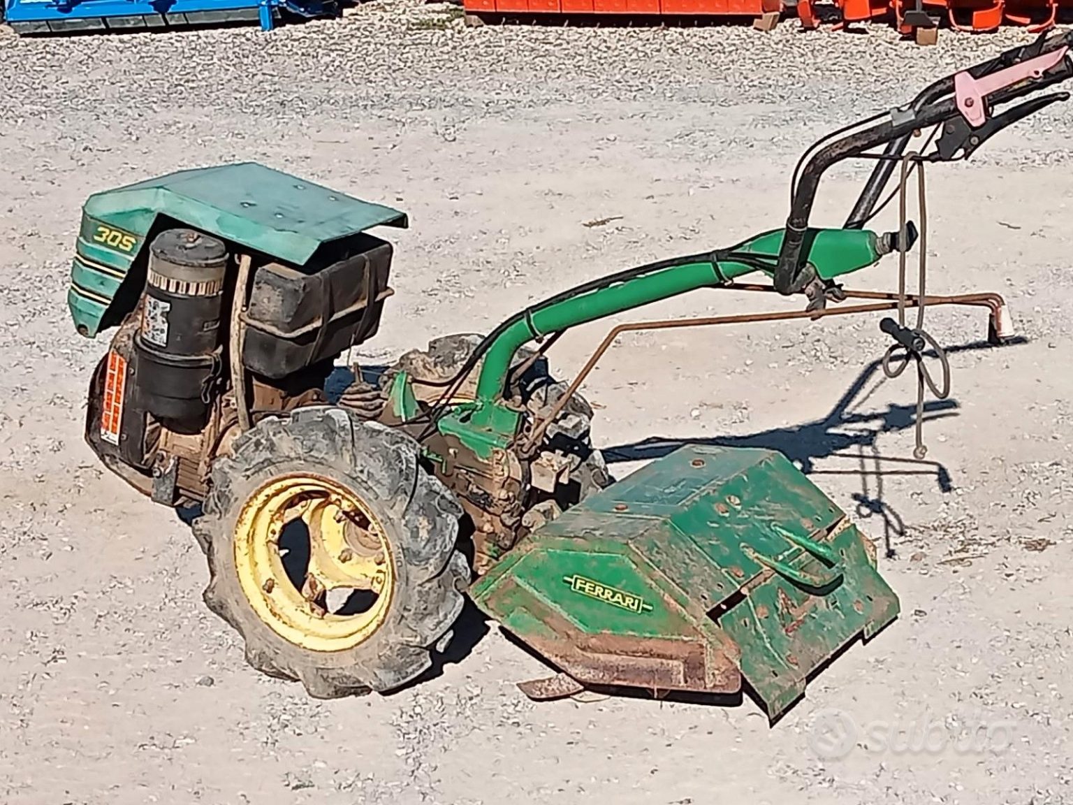 Motocoltivatore FERRARI - Trattori Pellegrini