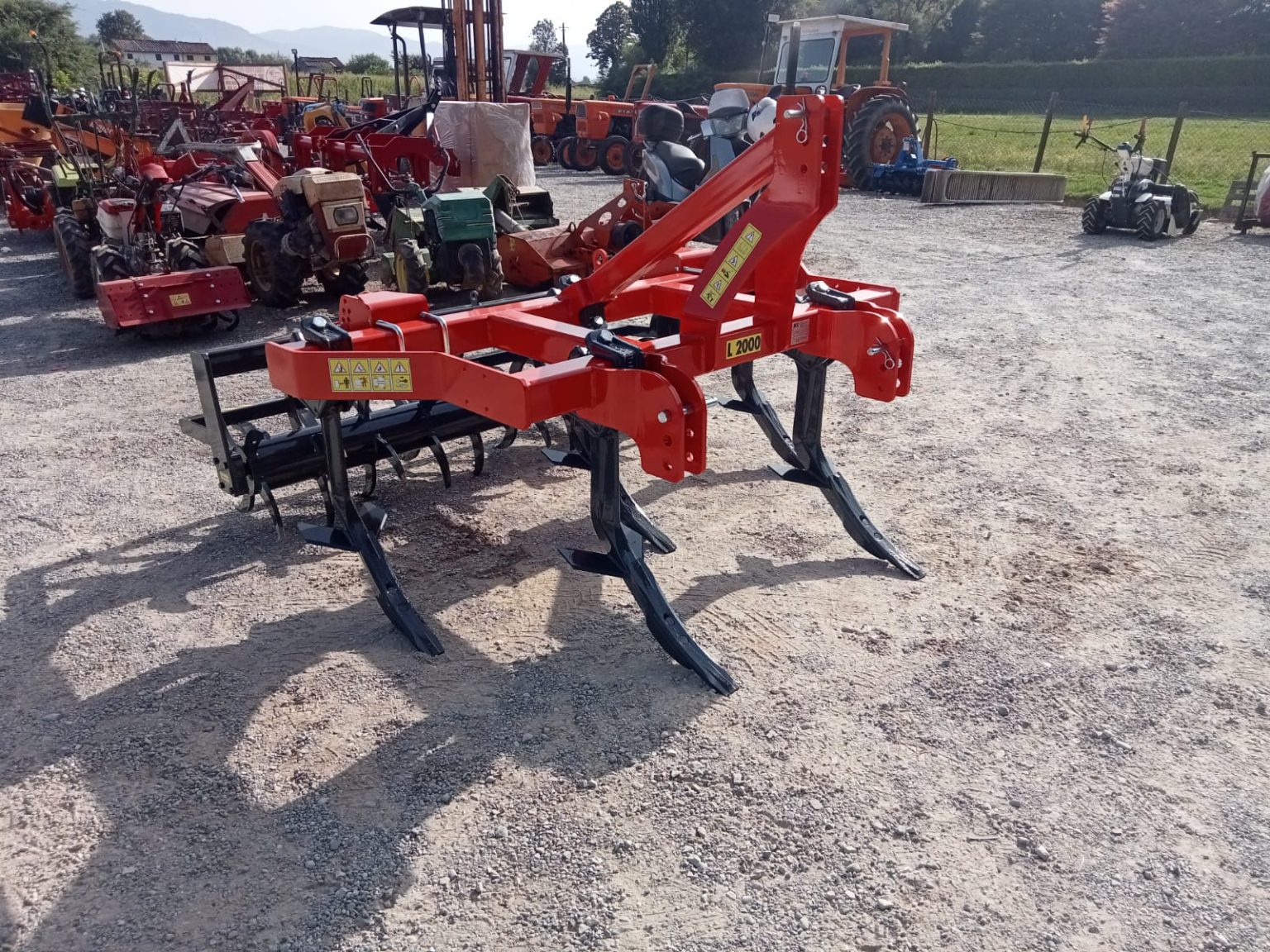 Mini Ripper F.C.R. 200 cm con Rullo - NUOVO - Trattori Pellegrini