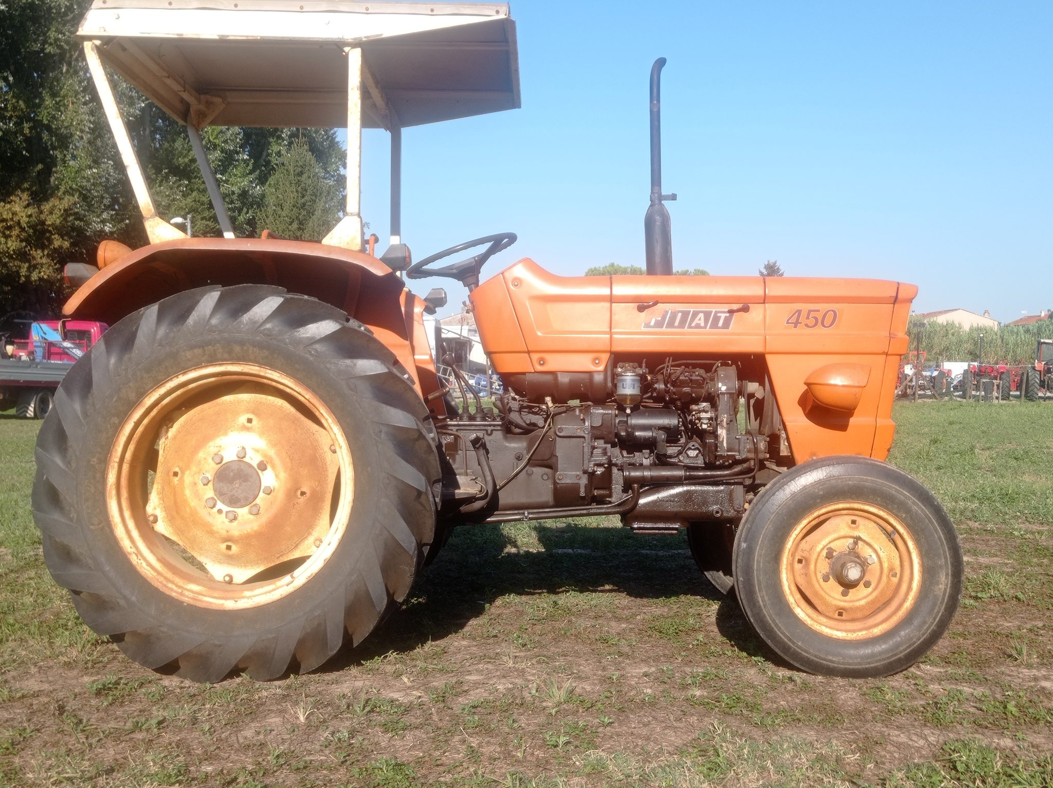 Trattore FIAT 450 - Trattori Pellegrini
