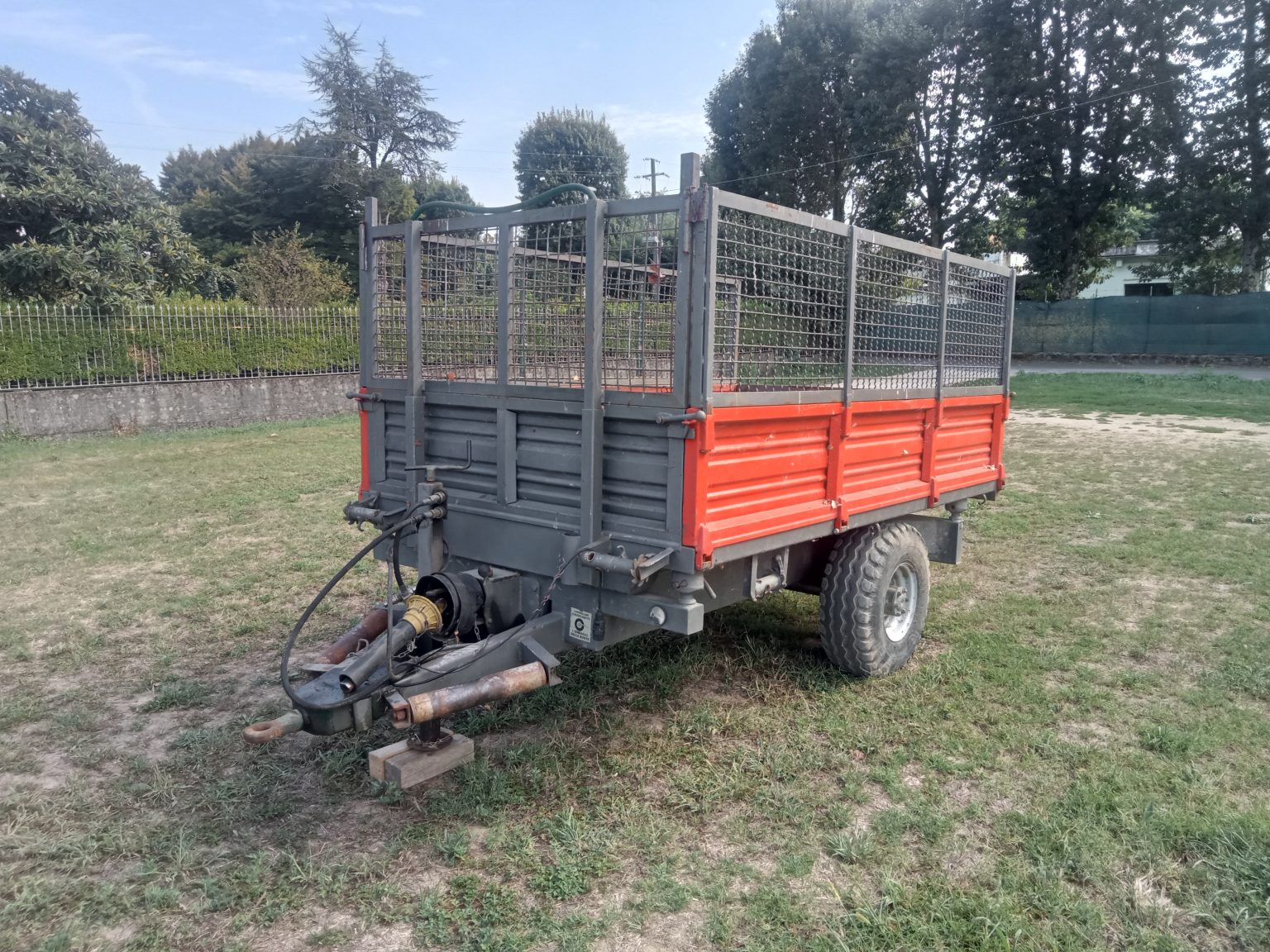 Rimorchio ZACCARIA ZAM 25 - Trattori Pellegrini