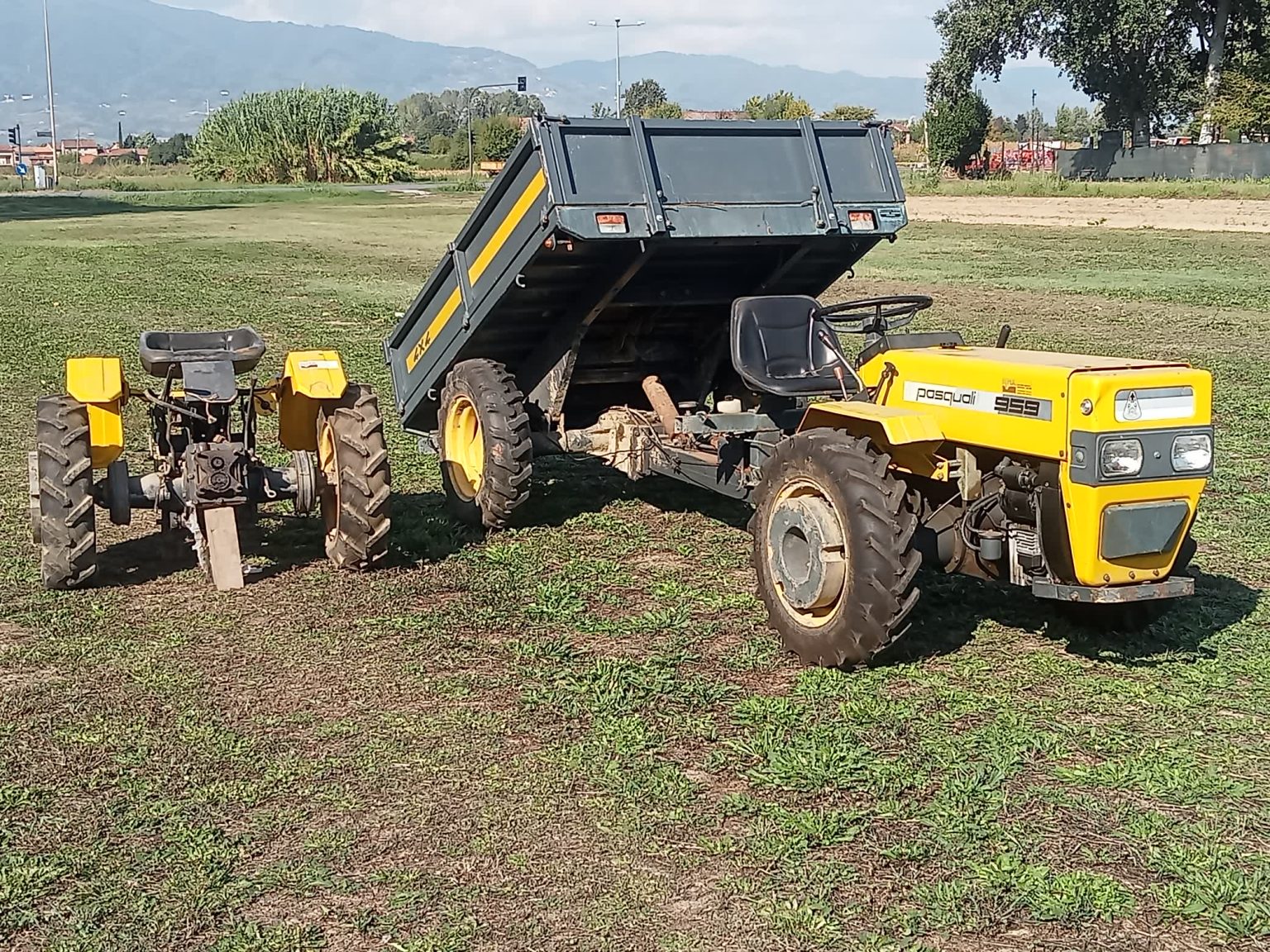 Trattore Motoagricola PASQUALI 959 - Trattori Pellegrini