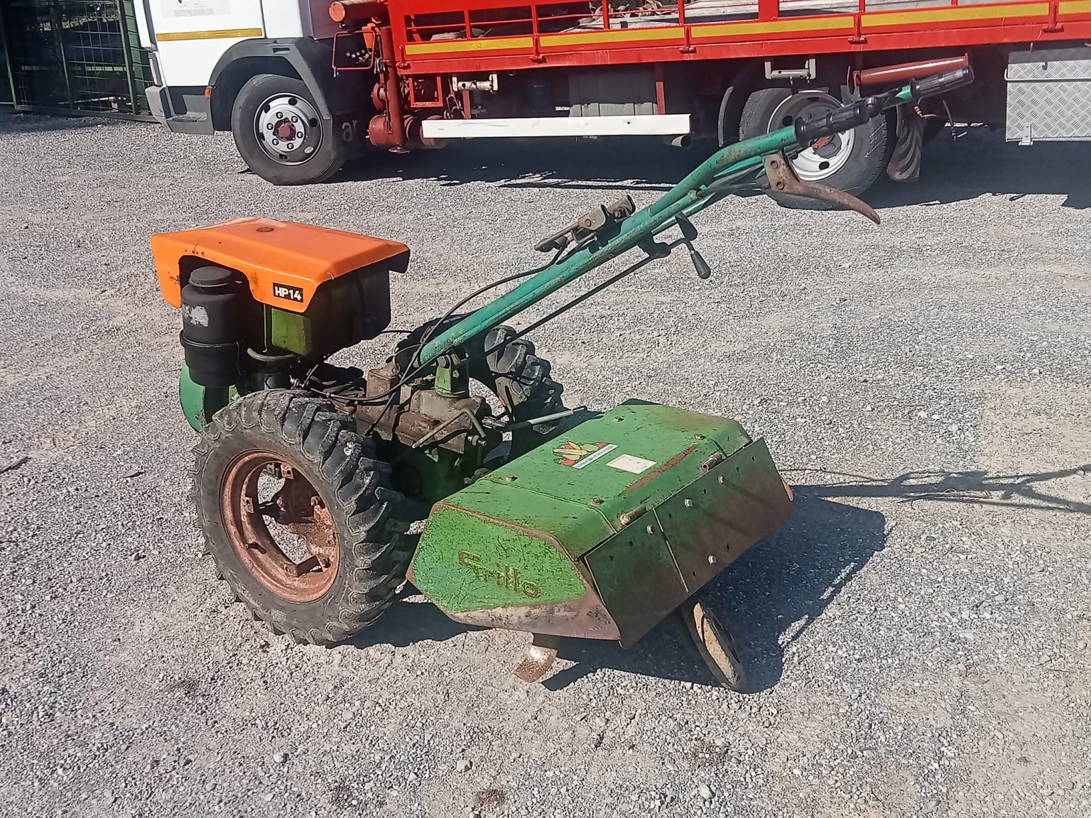 Motocoltivatore GRILLO Diesel + Motoagricola - Trattori Pellegrini