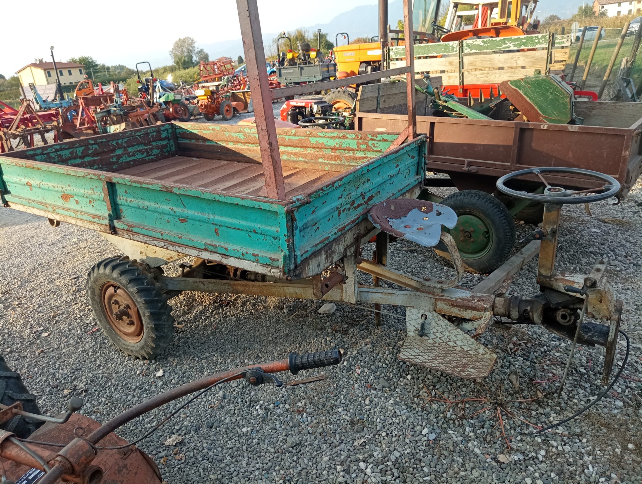 Motocoltivatore GRILLO Diesel + Motoagricola - Trattori Pellegrini