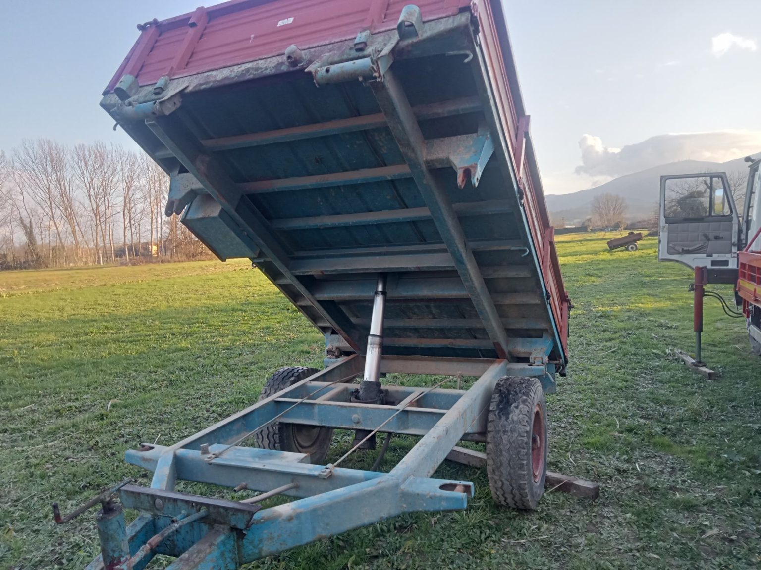 Rimorchio BICCHI Trilaterale - Trattori Pellegrini